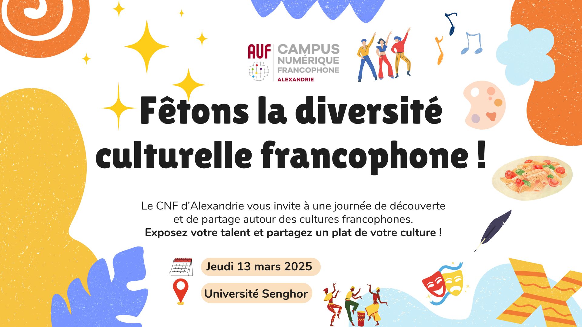 Appel à inscriptions pour une journée de partage autour des cultures ...